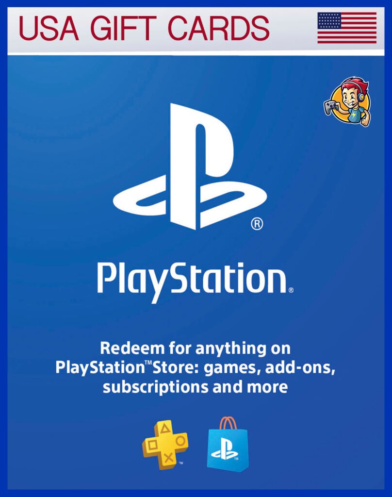 PSN DIGITAL GIFT CARDS (US) - PlayerOne Digital Store